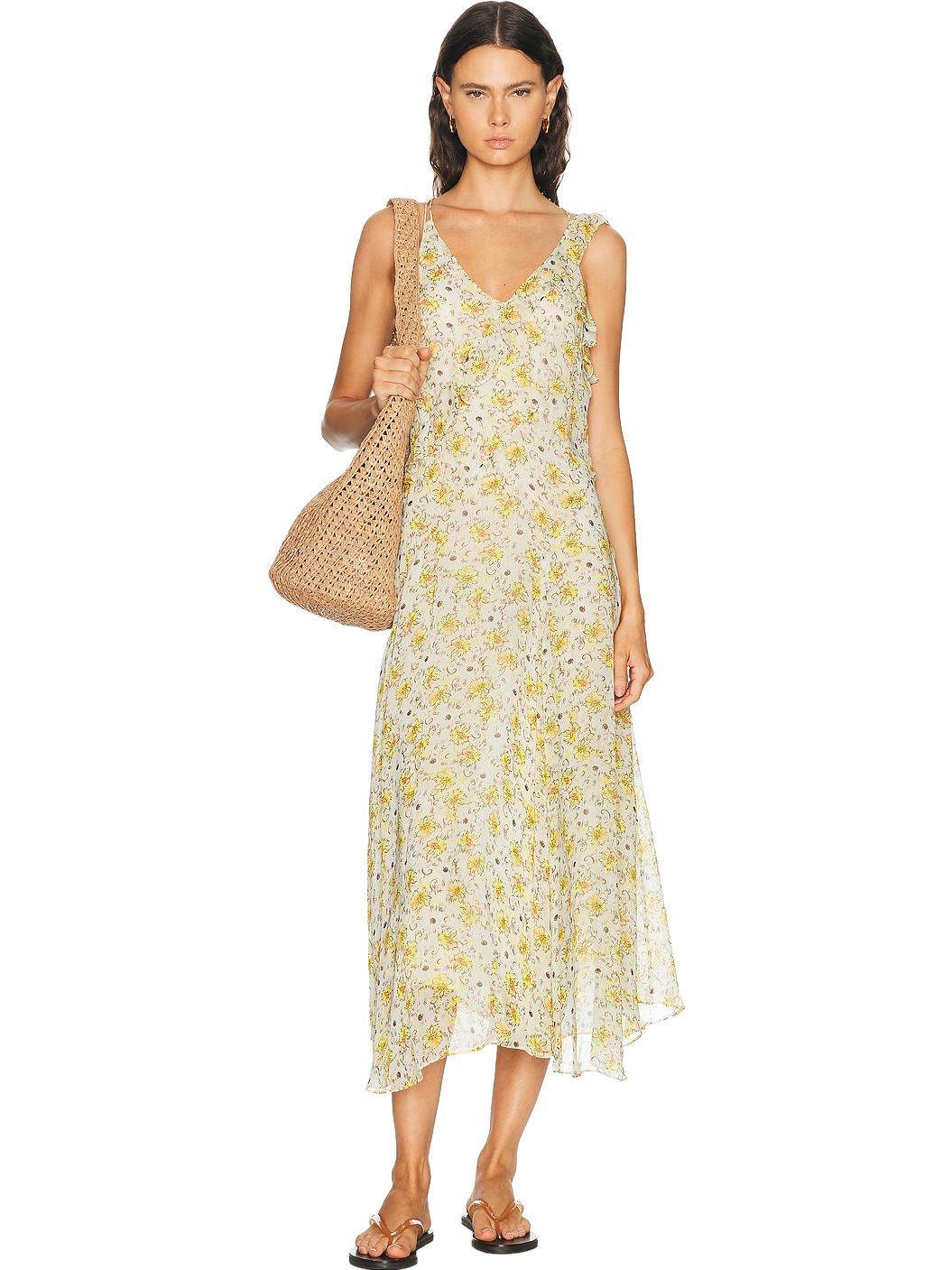 ISABEL MARANT ÉTOILE Isabel Marant Etoile Printed Midi Dress